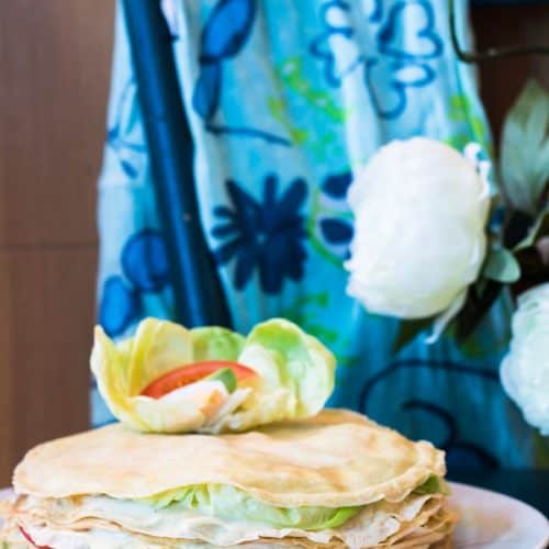 My Mum's Crepe Cake - Green Healthy Cooking