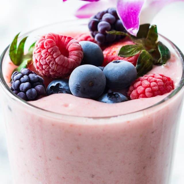 Strawberry Smoothie Without Yogurt - Green Healthy Cooking