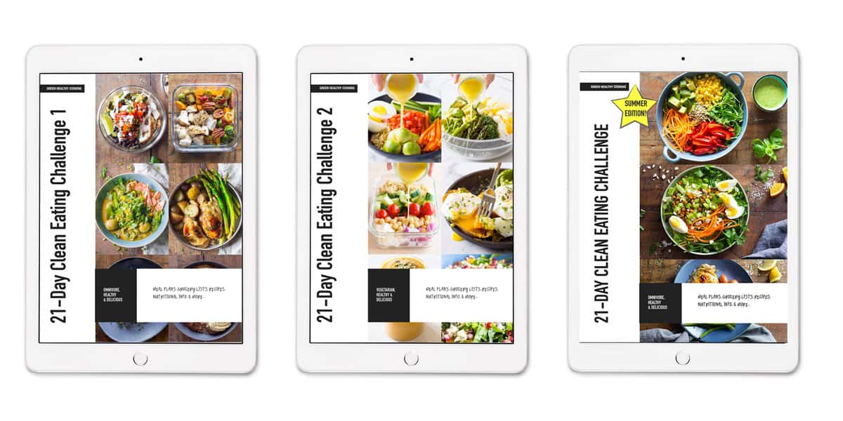 21-Day Clean Eating Challenge Bundle - Green Healthy Cooking