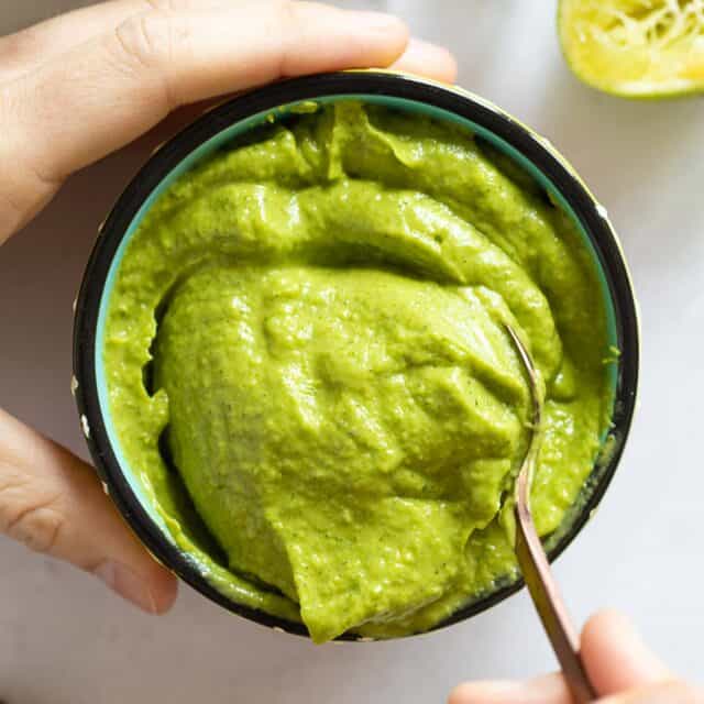 Quick & Easy Avocado Dip - Green Healthy Cooking