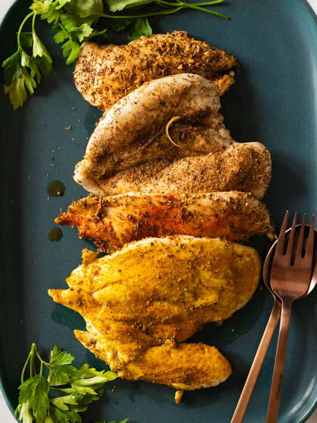 10-Minute Baked Chicken Breast - Green Healthy Cooking